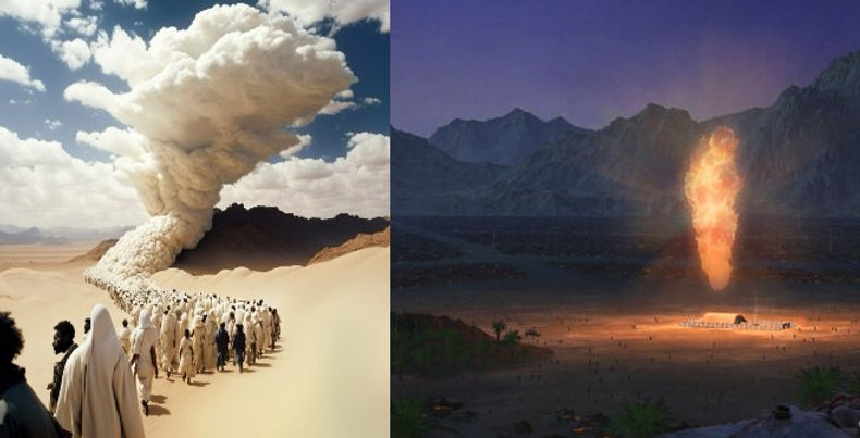 Exodus 40: 34-38….Evidence of the Unseen! – As I read it!